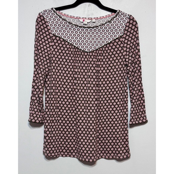 Boden | Tops | Boden Natasha Star Print Tunic Top Size 4 Retro Mod ...